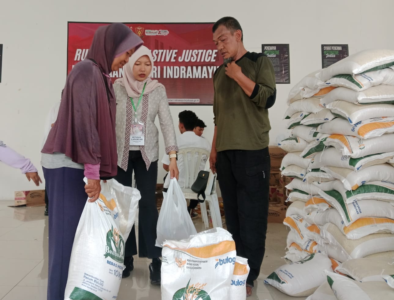 Jumlah Penerima Bansos Pangan di Kabupaten Indramayu Turun