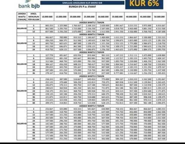 Hadir Memberi Solusi Modal Usaha, KUR Bank BJB 2025 Berikan Pinjaman Rp ...