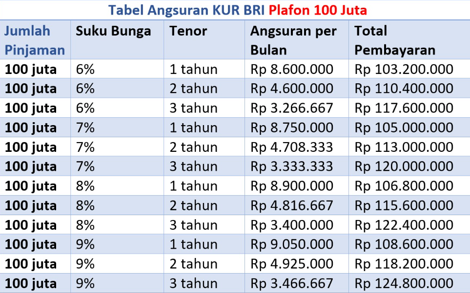 Cara Cek Status Pengajuan KUR BRI 2025 dan Rincian Tabel Angsurannya di Artikel Berikut Ini!