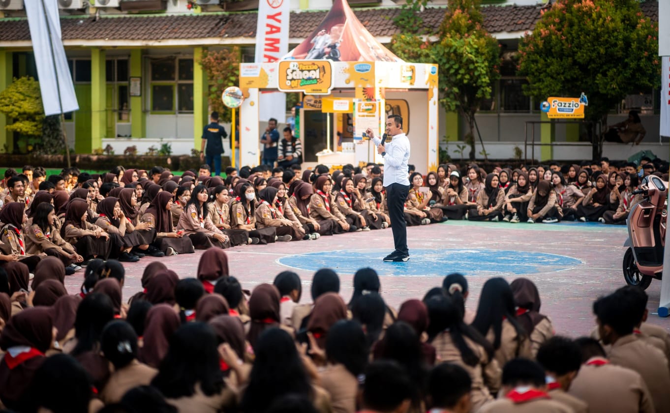 School of Skena Yamaha Kembali Hadir di Cirebon, Dekatkan Yamaha Fazzio ...